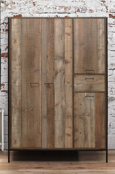 Urban rustic wardrobe store